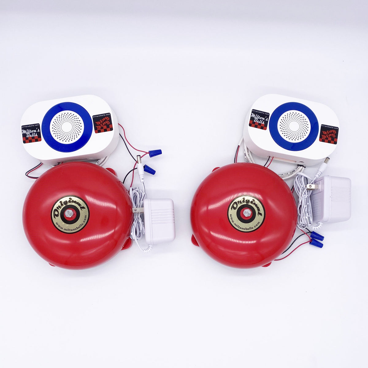 Dual Driveway Signal Bell Kit – 2 "Original" Bells, 2 Wireless Chimes ...