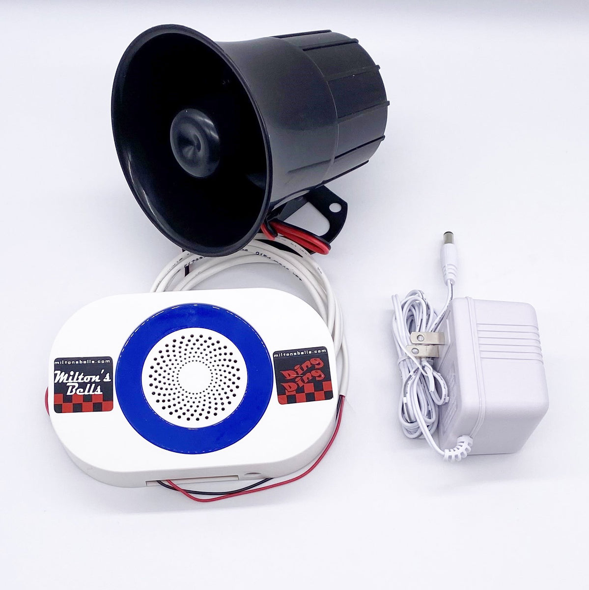 Wireless Driveway Horn Kit – Loud Low-Voltage Horn and Chime for ...