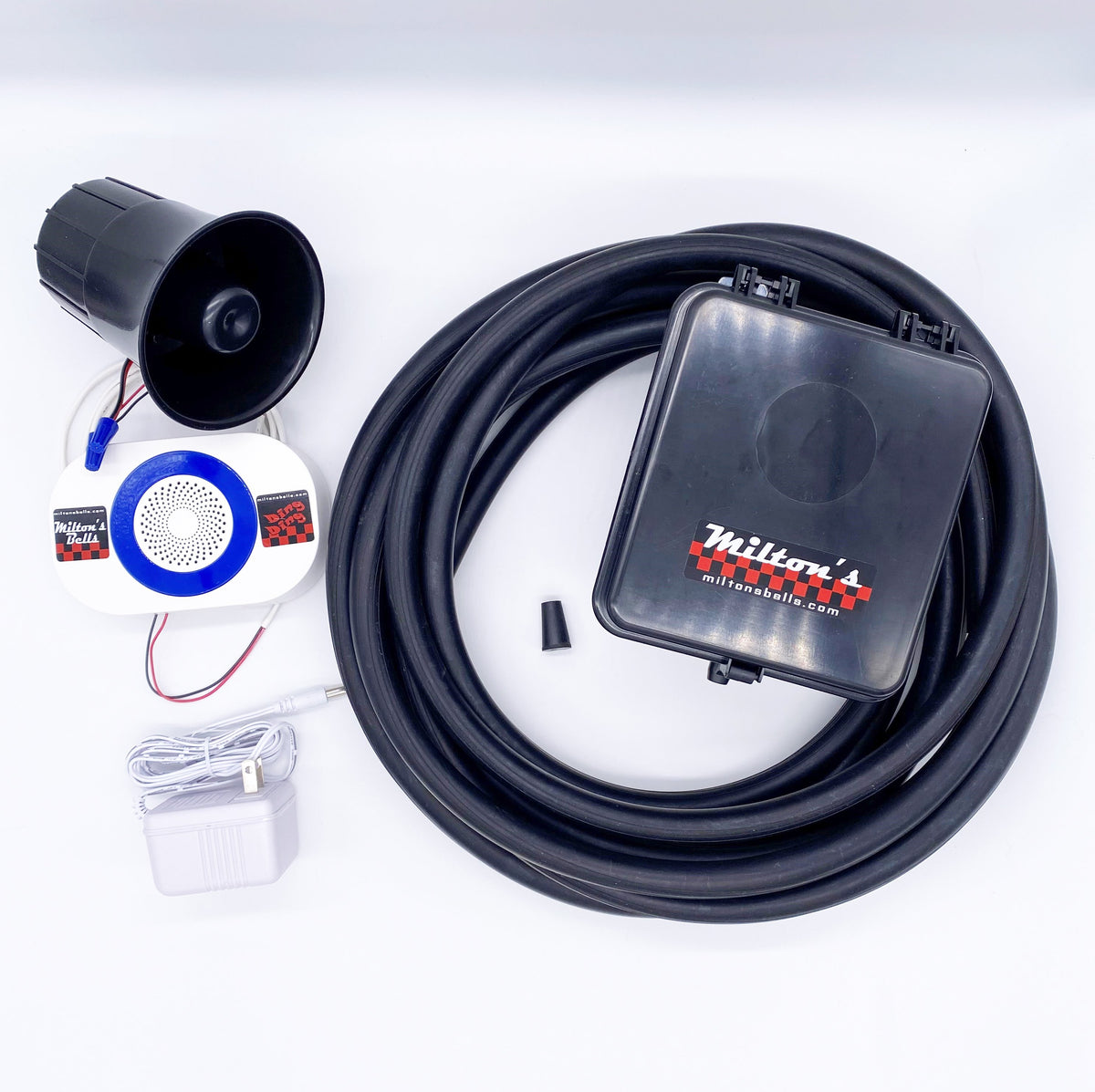 Wireless Driveway Horn Kit – Loud Low-Voltage Horn and Chime for ...